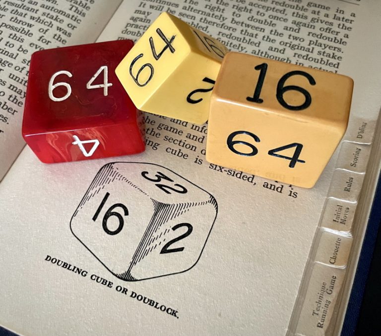 Early Doublers & Cube Evolution – New England Backgammon Club